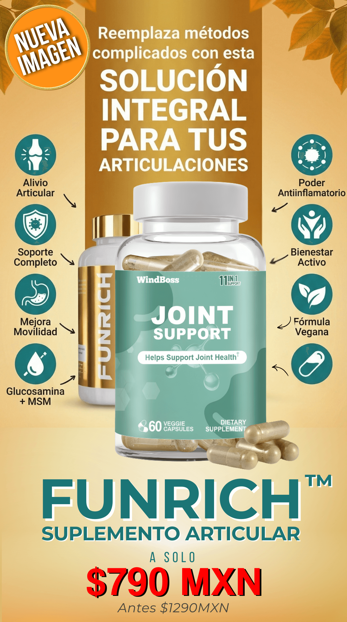 FUNRICH - Suplemento Articular – Citishop Mx